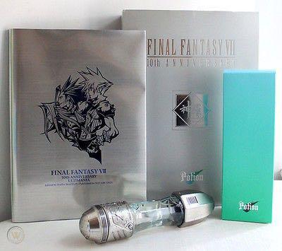Final Fantasy VII (7) 10th Anniversary Ultimania Book w/ Premium SHINRA Potion, Hobbies & Toys ...