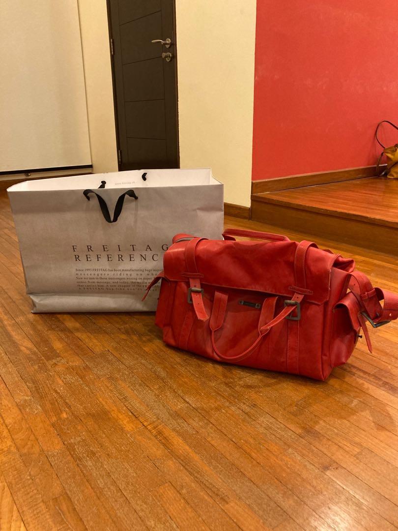 FREITAG Reference RED Hamsworth R501, Women's Fashion, Bags & Wallets ...