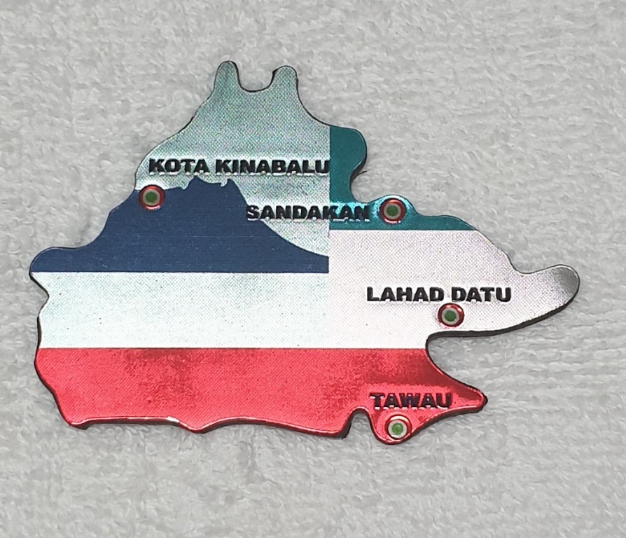 Fridge Magnet Malaysia Sabah Borneo Souvenir Collection, Furniture ...