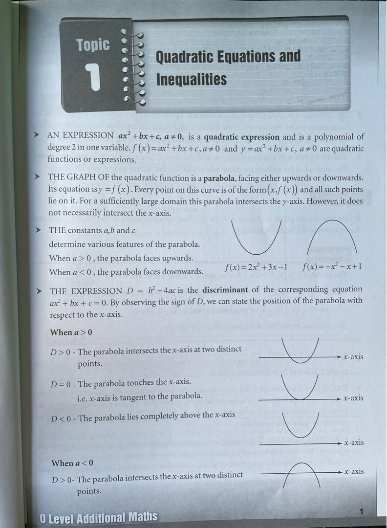 GCE O Levels Additional Maths, Hobbies & Toys, Books & Magazines ...