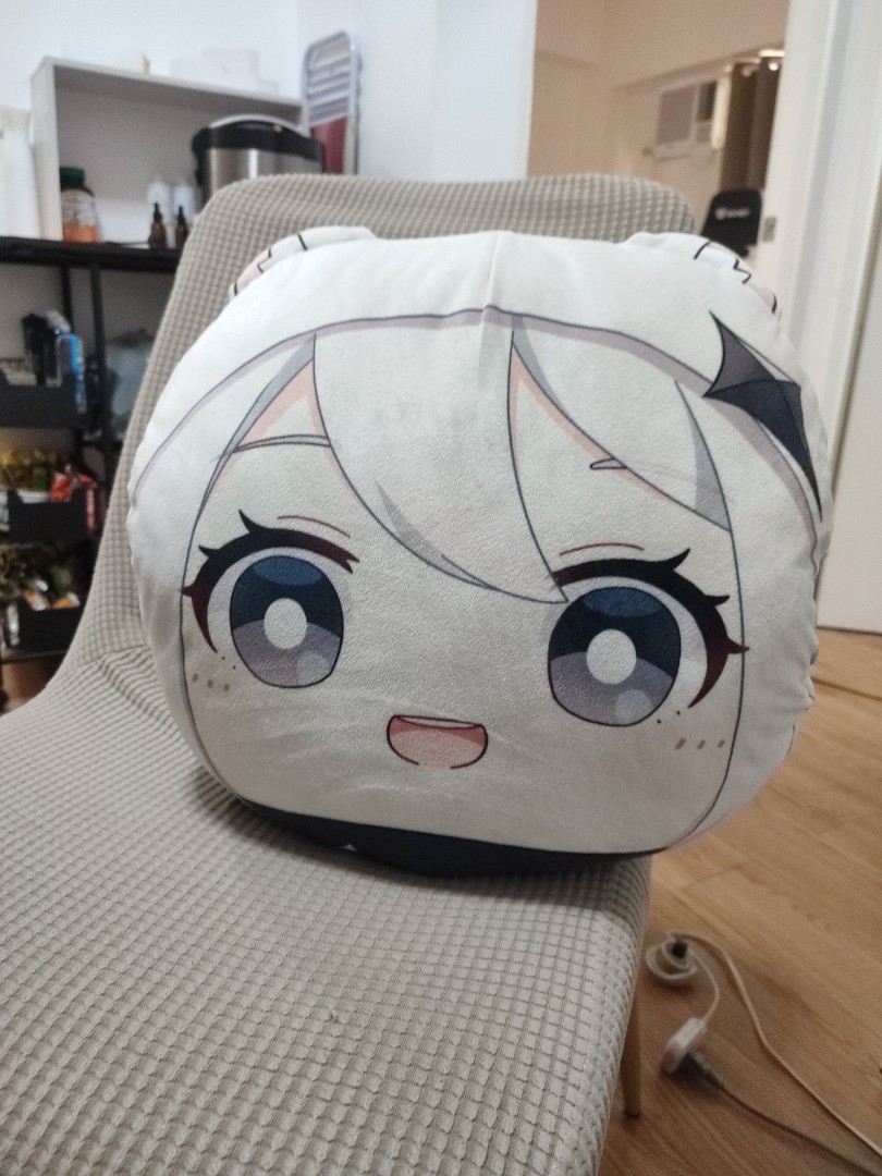 Genshin Impact Paimon Pillow Plushie Hand Warmer, Hobbies & Toys, Toys ...