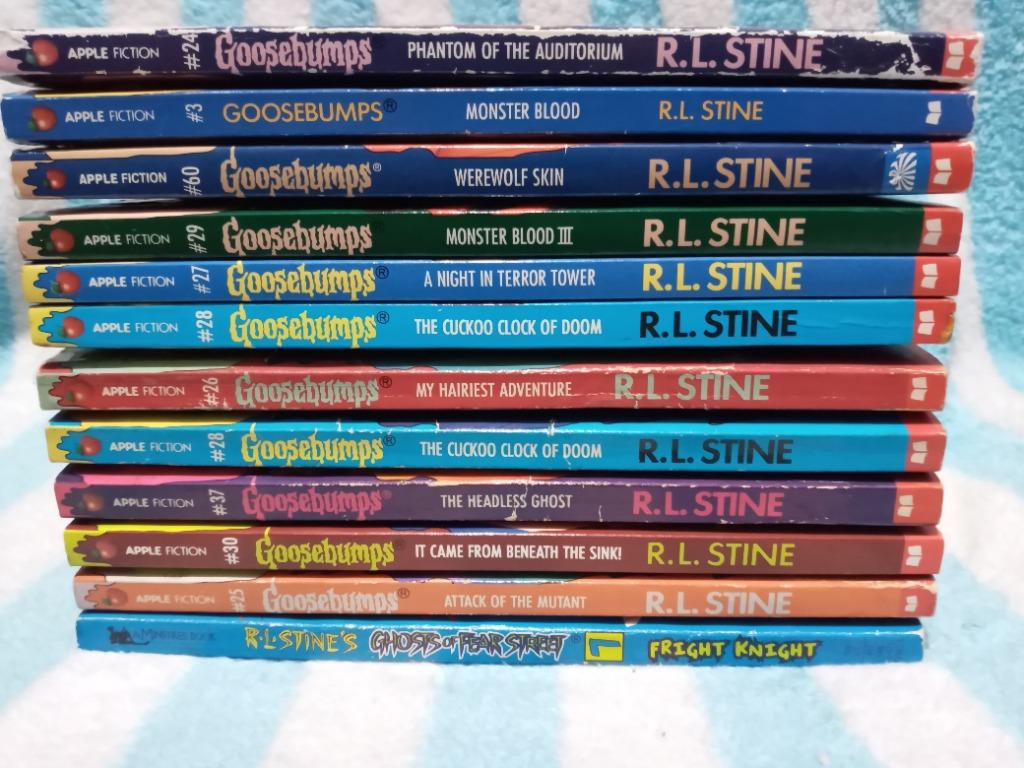 Goosebumps & Fear Street by R.L. Stine - Give Yourself ; Series 2000 ...