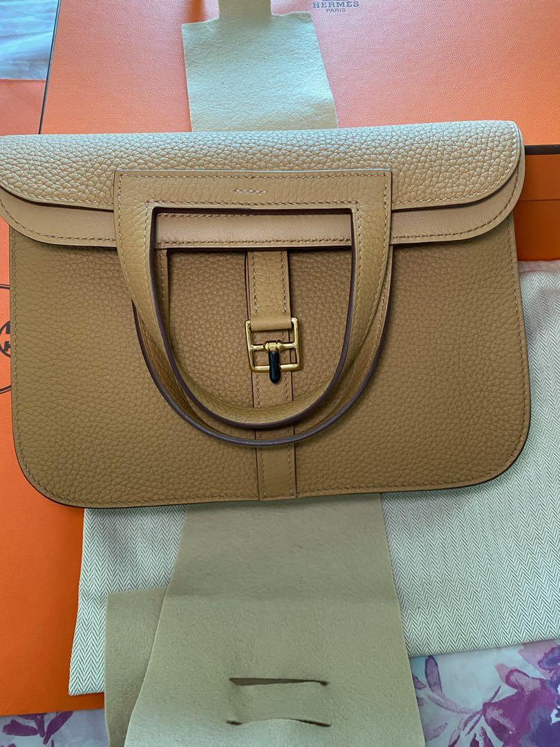 Hermes Halzan 25, 名牌, 手袋及銀包 - Carousell