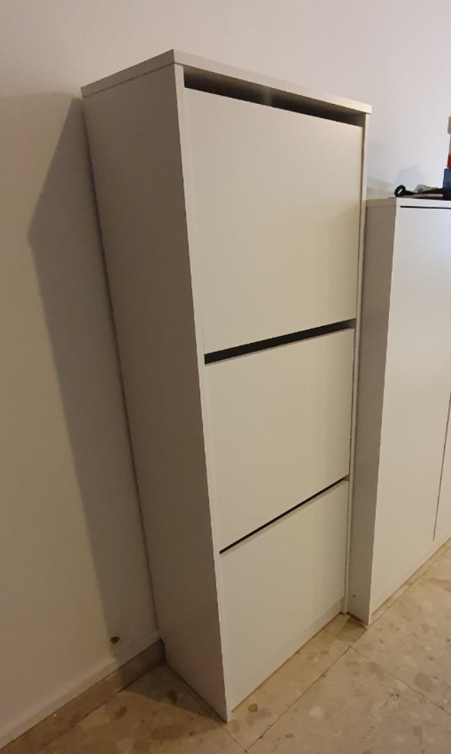 IKEA bissa shoe rack, Furniture & Home Living, Furniture, Shelves ...
