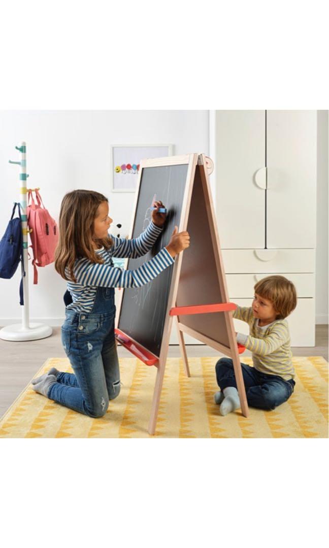 IKEA Drawing Easel (Chalkboard & Whiteboard), Hobbies & Toys, Toys ...