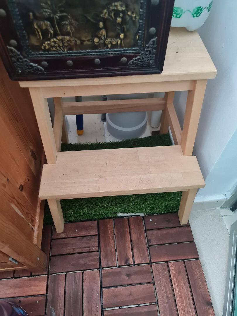 Ikea step ladder, Furniture & Home Living, Furniture, Chairs on Carousell