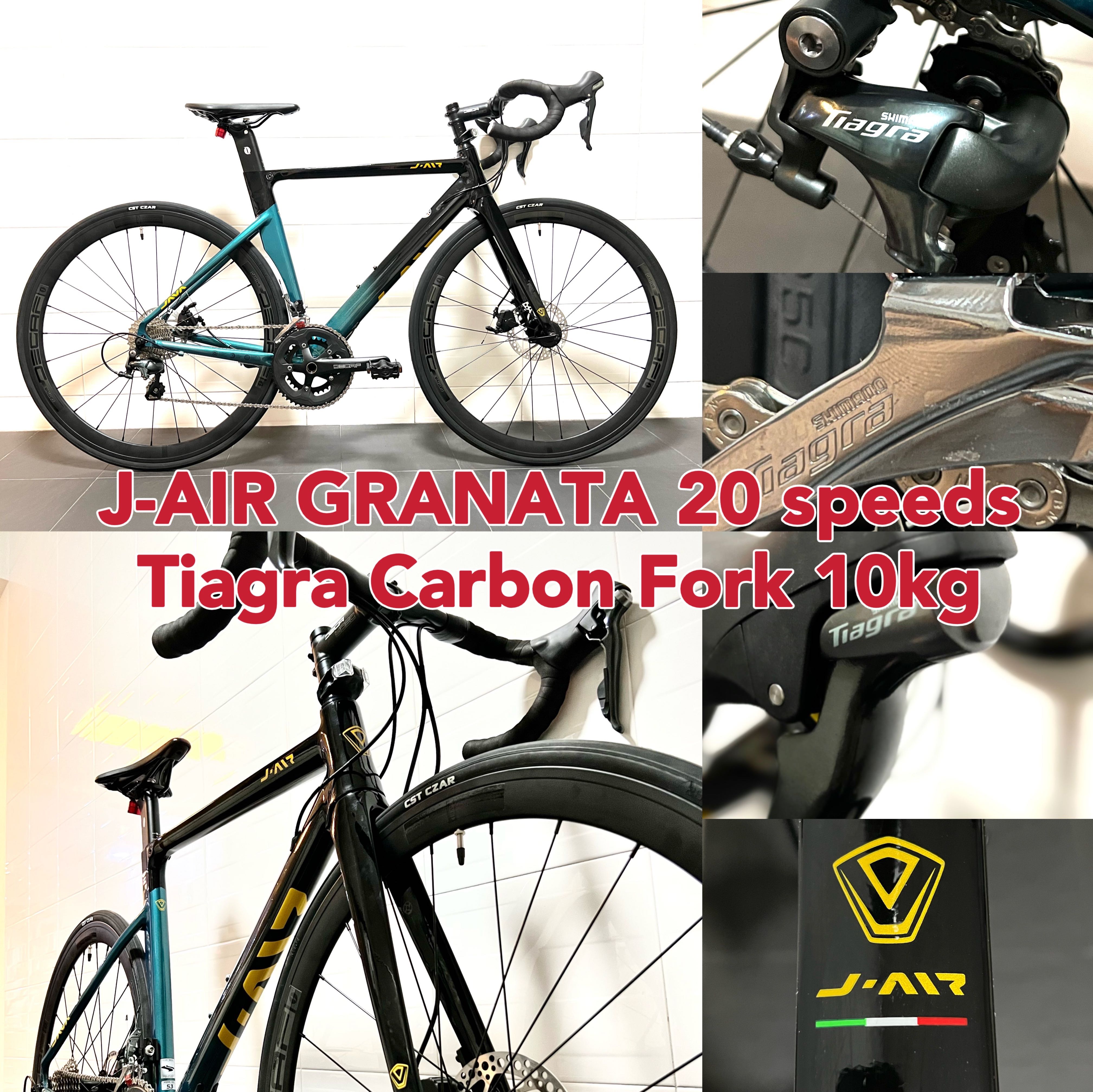 J-Air JAIR by JAVA Granata carbon fork 20 speeds Tiagra group set ...
