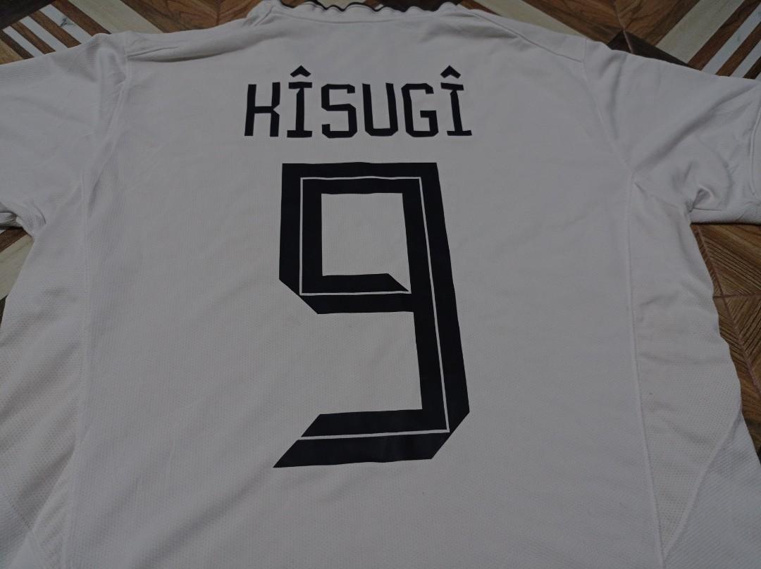 Jersey Bola SHUTETSU FC TEPPEI KISUGI 9 ORIGINAL Captain Tsubasa Second ...