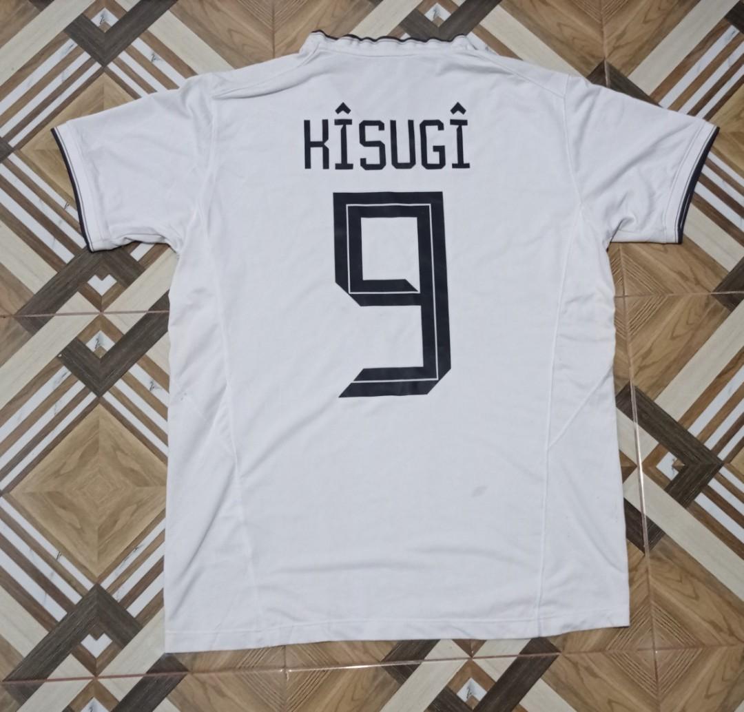 Jersey Bola SHUTETSU FC TEPPEI KISUGI 9 ORIGINAL Captain Tsubasa Second ...