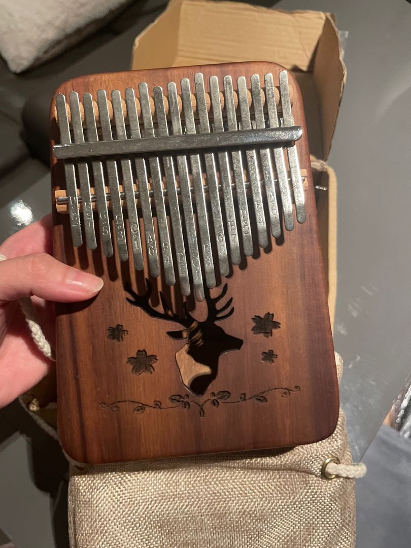 Kalimba Brand new deer toy music instrument , Hobbies & Toys, Music ...