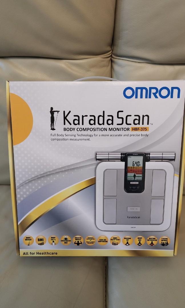 Karada Scan Body Composition Monitor HBF-375, Health & Nutrition ...