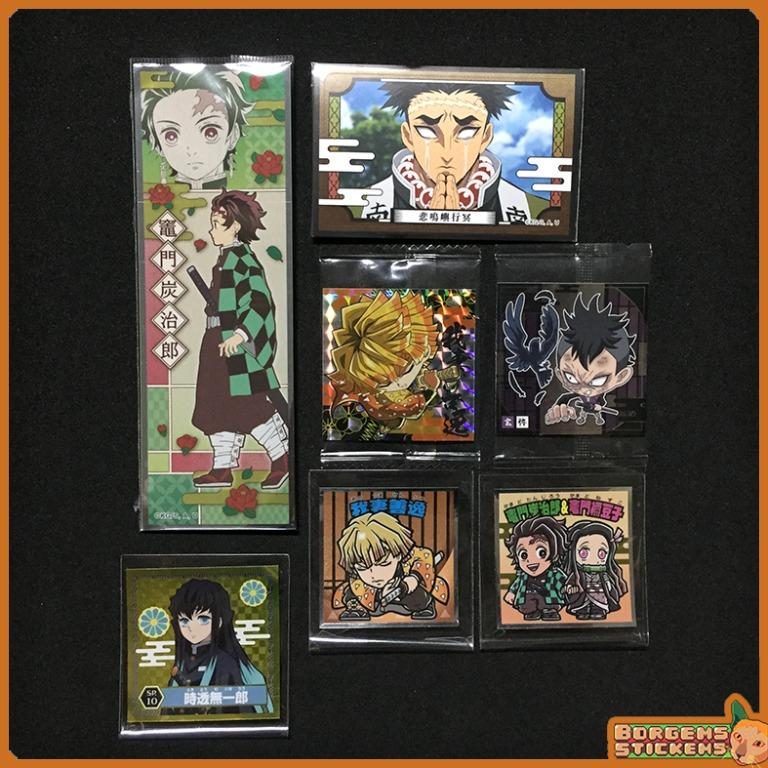 Kimetsu no Yaiba / Demon Slayer Sticker and Character Card. [AUTHENTIC ...