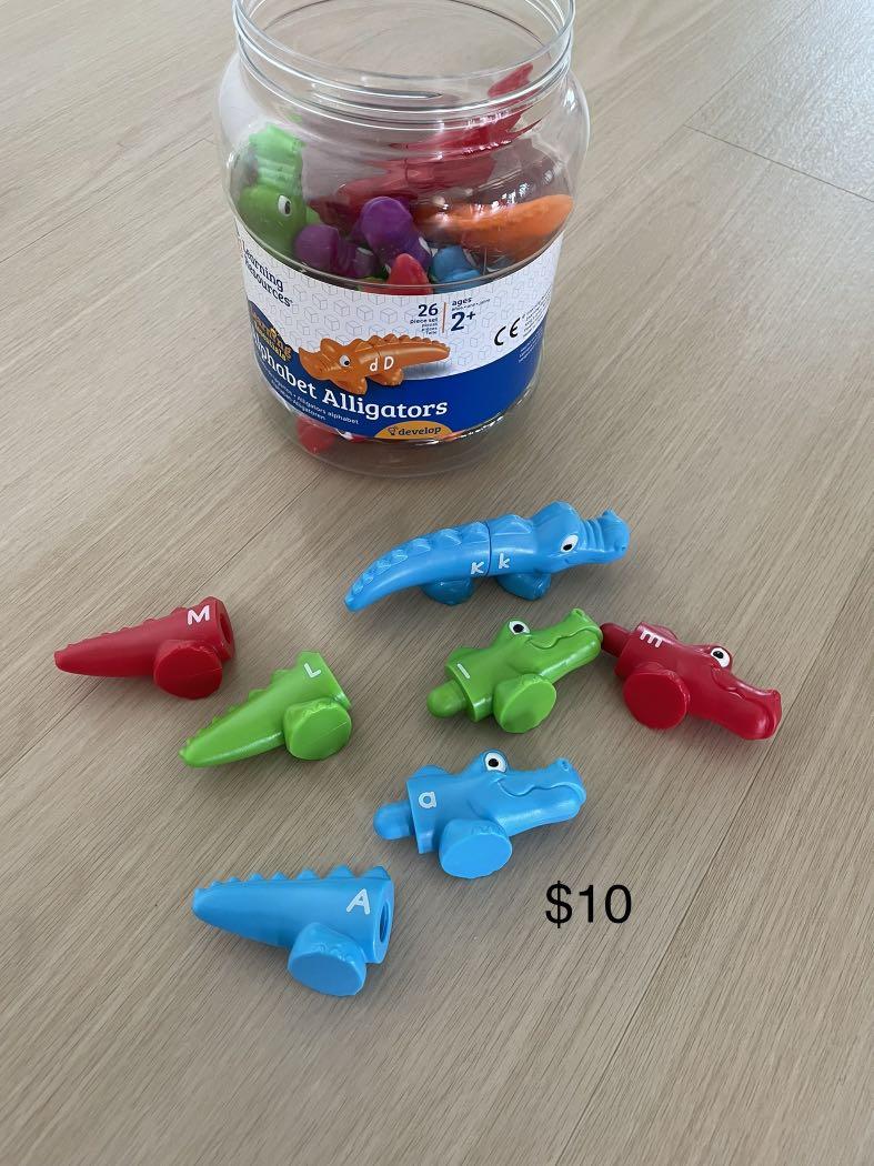 Learning resources letter game, Hobbies & Toys, Toys & Games on Carousell