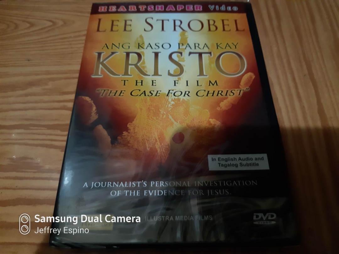 Lee Strobel The Case for Christ DVD Heartshaper Video ( Ang Kaso Para ...