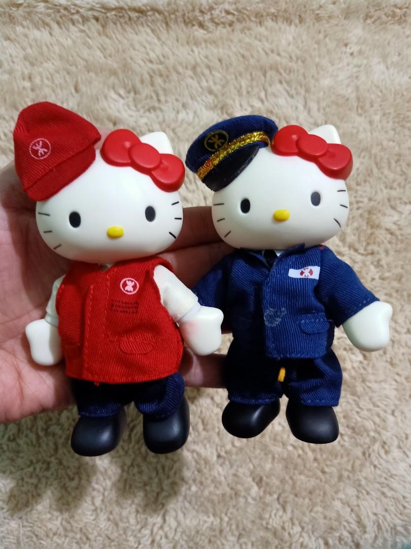 LIMITED EDITION 2007 HELLO KITTY MTR WORKERS IN UNIFORM ARTICULATED ...