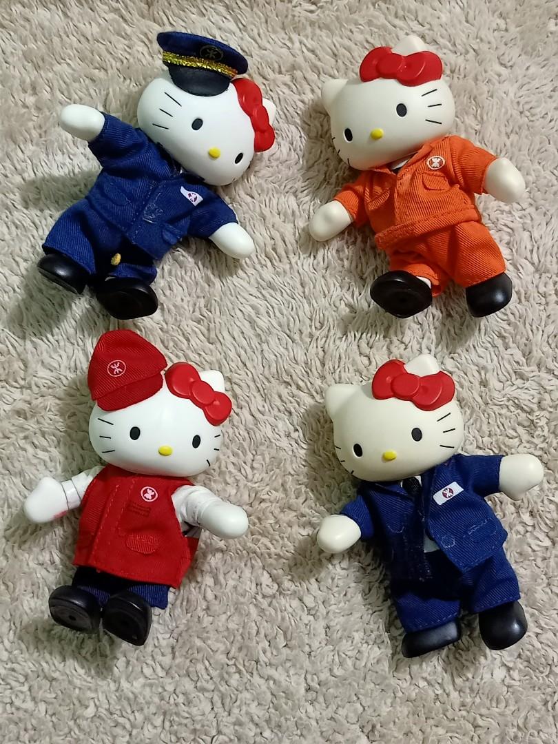 LIMITED EDITION 2007 HELLO KITTY MTR WORKERS IN UNIFORM ARTICULATED ...