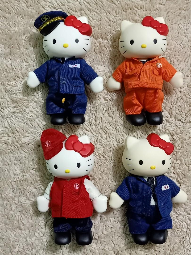 LIMITED EDITION 2007 HELLO KITTY MTR WORKERS IN UNIFORM ARTICULATED ...