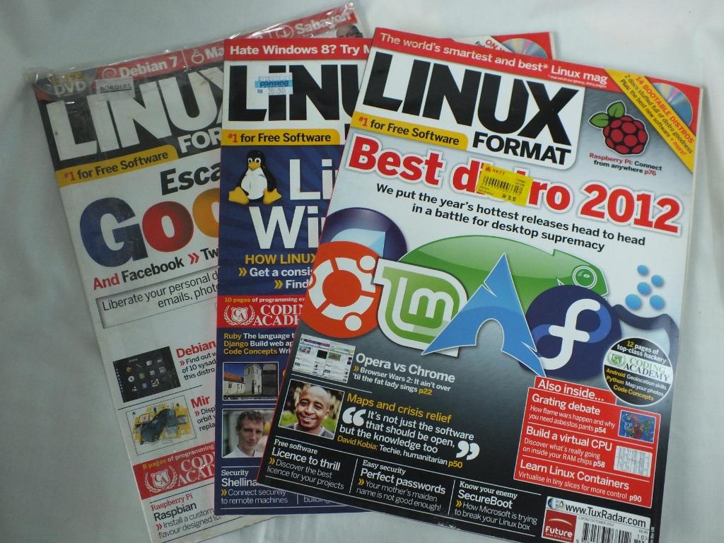 Linux magazines collection at RM 30, Hobbies & Toys, Books & Magazines ...