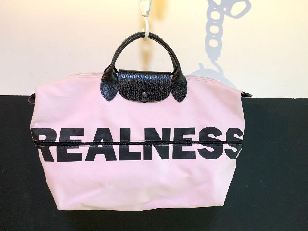Pink Longchamp limited edition travel bag, Luxury, Bags & Wallets on ...