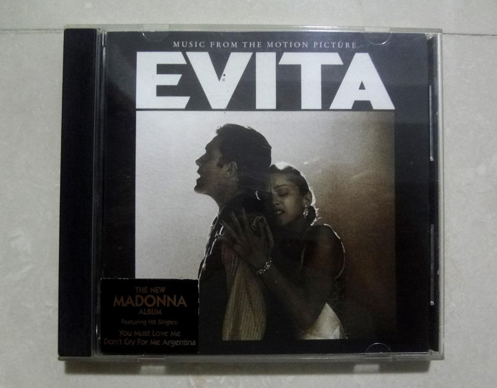 Madonna "Evita" CD Music From The Motion Picture Soundtrack, Hobbies ...