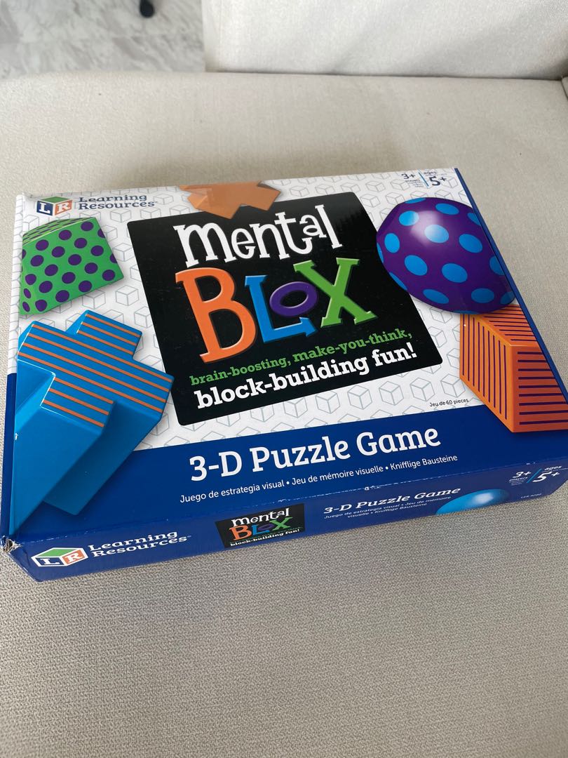Mental blox learning resources puzzle games, Hobbies & Toys, Toys ...