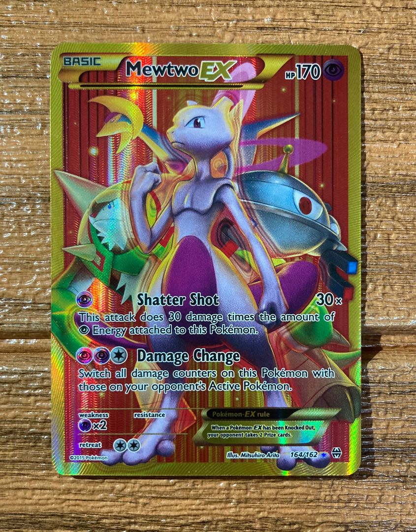 Mewtwo Ex (Secret Rare) Full Art - Xy Series - Pokemon Cards, Hobbies ...