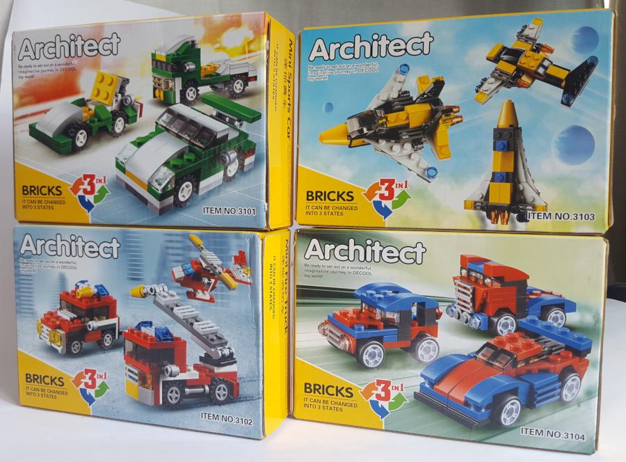 Modular Street View, Mini-Modular, Creator 3-in-1 cars (non-Lego ...