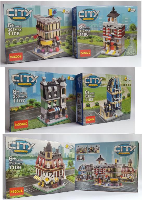 Modular Street View, Mini-Modular, Creator 3-in-1 cars (non-Lego ...