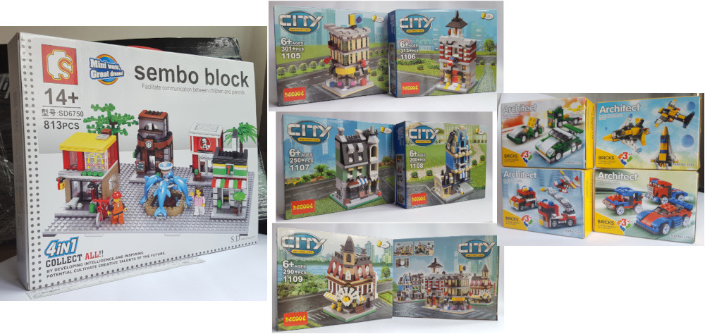 Modular Street View, Mini-Modular, Creator 3-in-1 cars (non-Lego ...