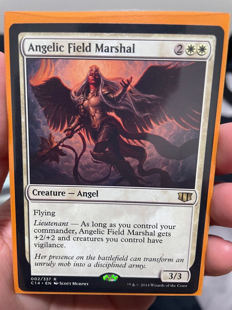 MTG Angelic Field Marshal, Hobbies & Toys, Toys & Games on Carousell