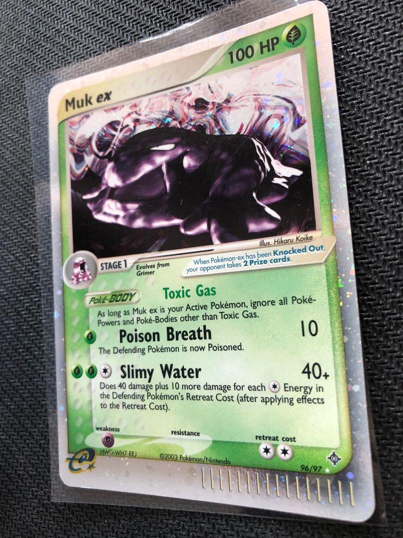 Muk ex - 96/97 - Ultra-Rare Ex Dragon Singles Pokemon Cards/TCG ...