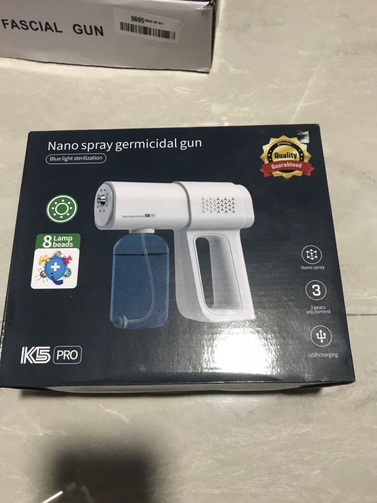 Nano spray germicidal gun, Everything Else on Carousell