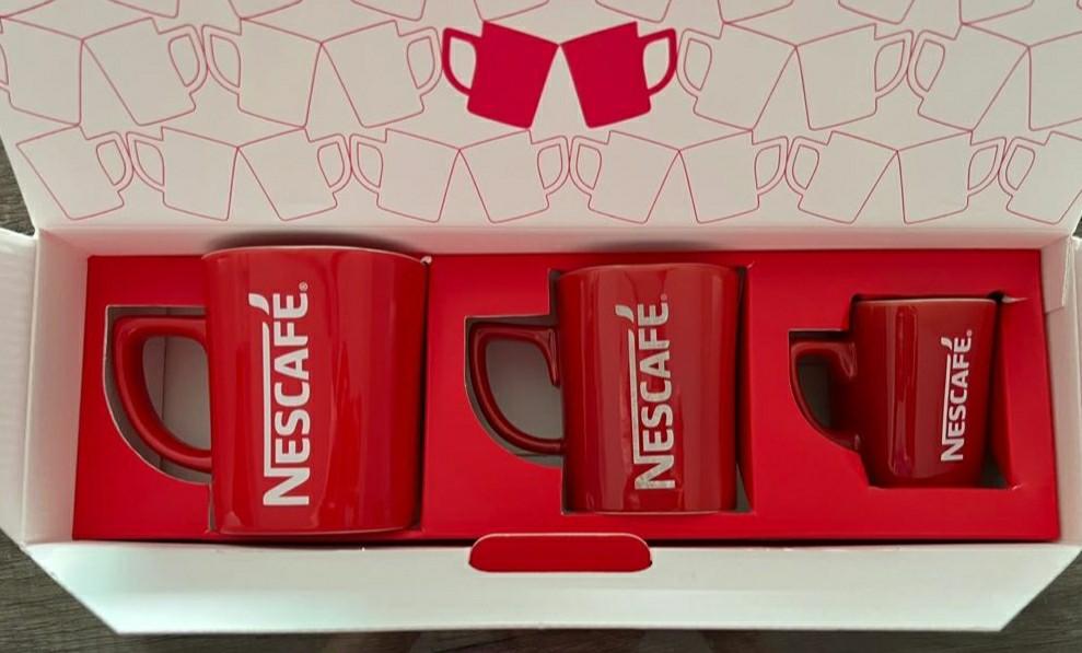 Nescafe Mug Set / Coffee Cup (Collector's Edition)(4 sets), Furniture ...
