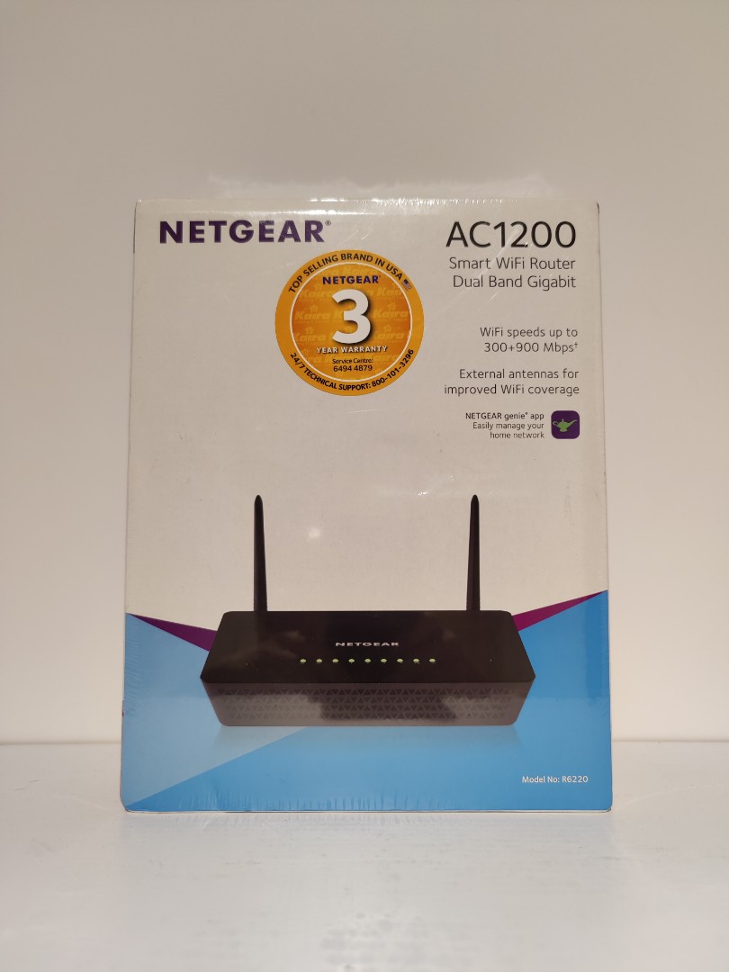 Netgear AC1200 Smart WiFi Router, Computers & Tech, Parts & Accessories ...