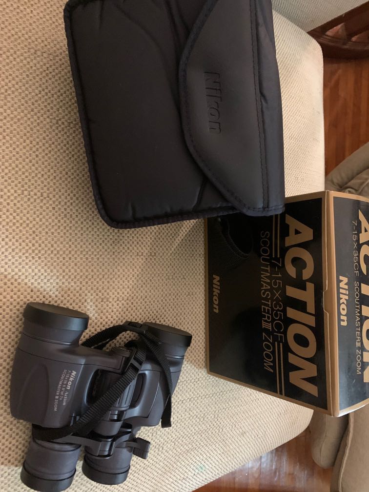 Nikon scoutmaster 3 iii zoom 7-15 x 35 CF, Sports Equipment, Other ...