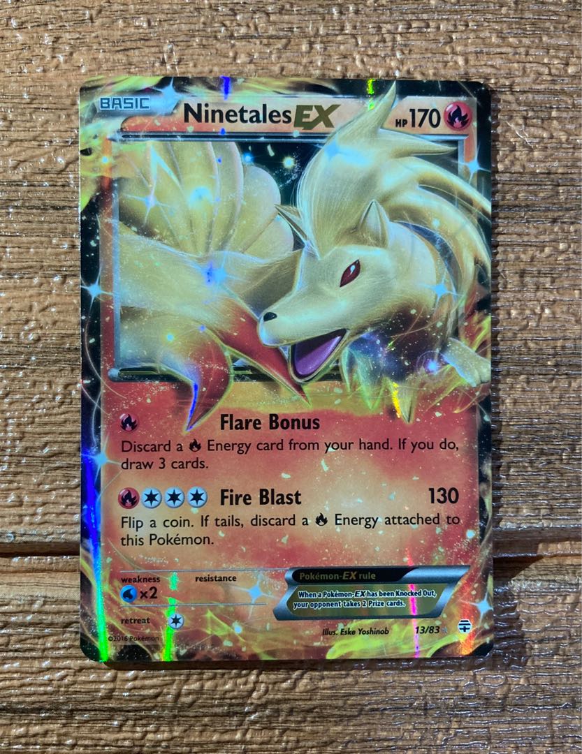 Ninetales Ex - vintage Ultra Rare - Generations - Pokemon Cards ...