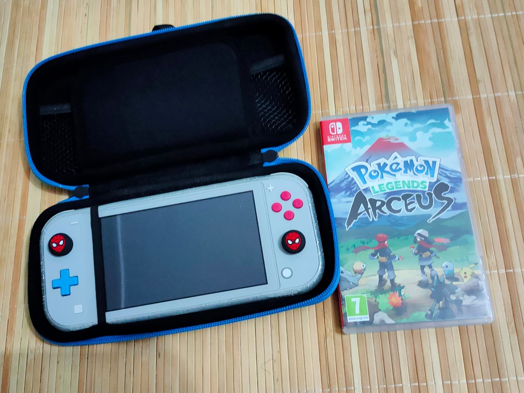 Nintendo switch lite Pokemon Arceus bundle, Video Gaming, Video Game ...