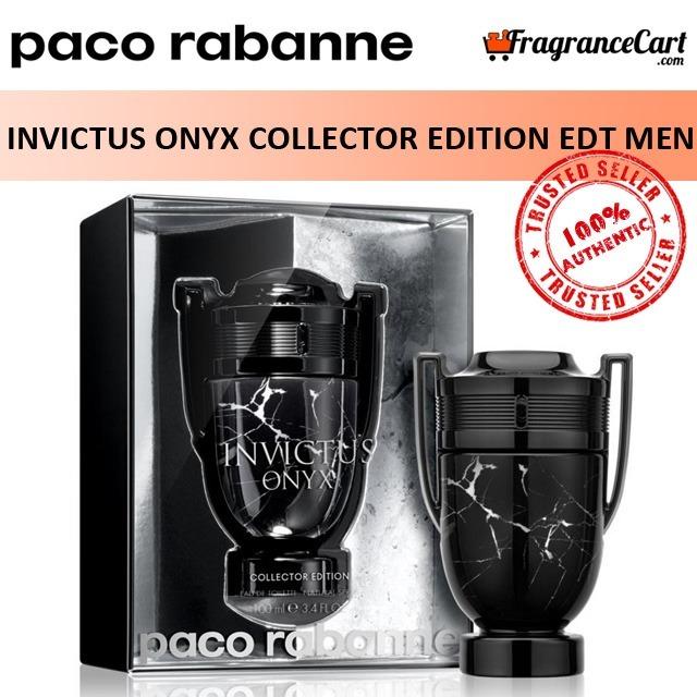 Paco Rabanne Invictus Onyx Collector Edition EDT for Men (100ml) Eau de ...