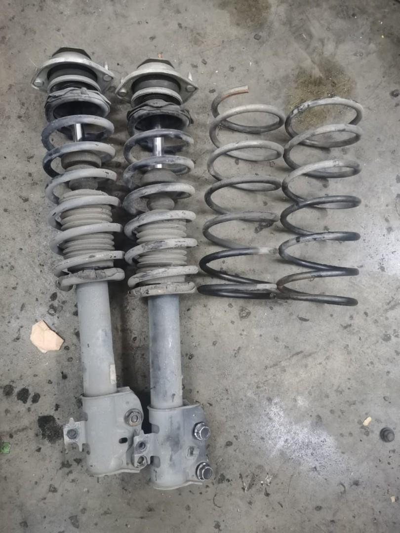Perodua Myvi first model front and rear standard coil spring set, Auto ...