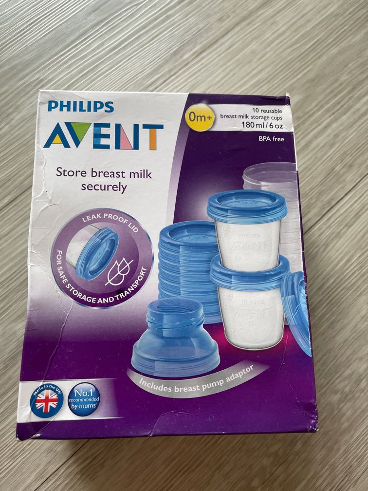 Philips Avent Breastmilk Storage Cups, Babies & Kids, Nursing & Feeding ...