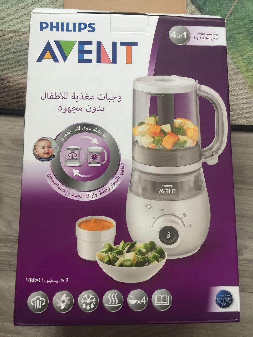 Philips Avent SCF883 4 in 1 steam blender, Babies & Kids, Nursing ...