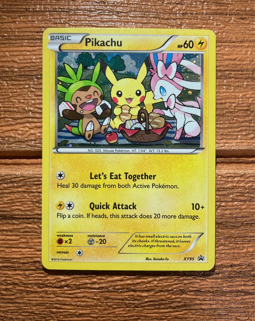 Pikachu - Vintage Ultra Rare - XY promo - Pokemon cards, Hobbies & Toys ...