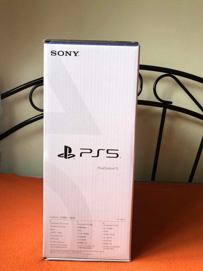 Playstation 5/PS5/Brand new/ ps5 unit/onhand, Video Gaming, Video Game ...