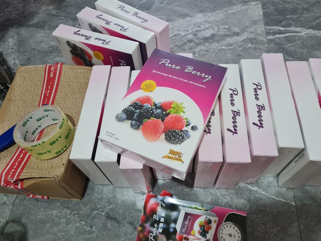 Pure Berry Enzyme 2 Box for $92, Food & Drinks, Beverages on Carousell