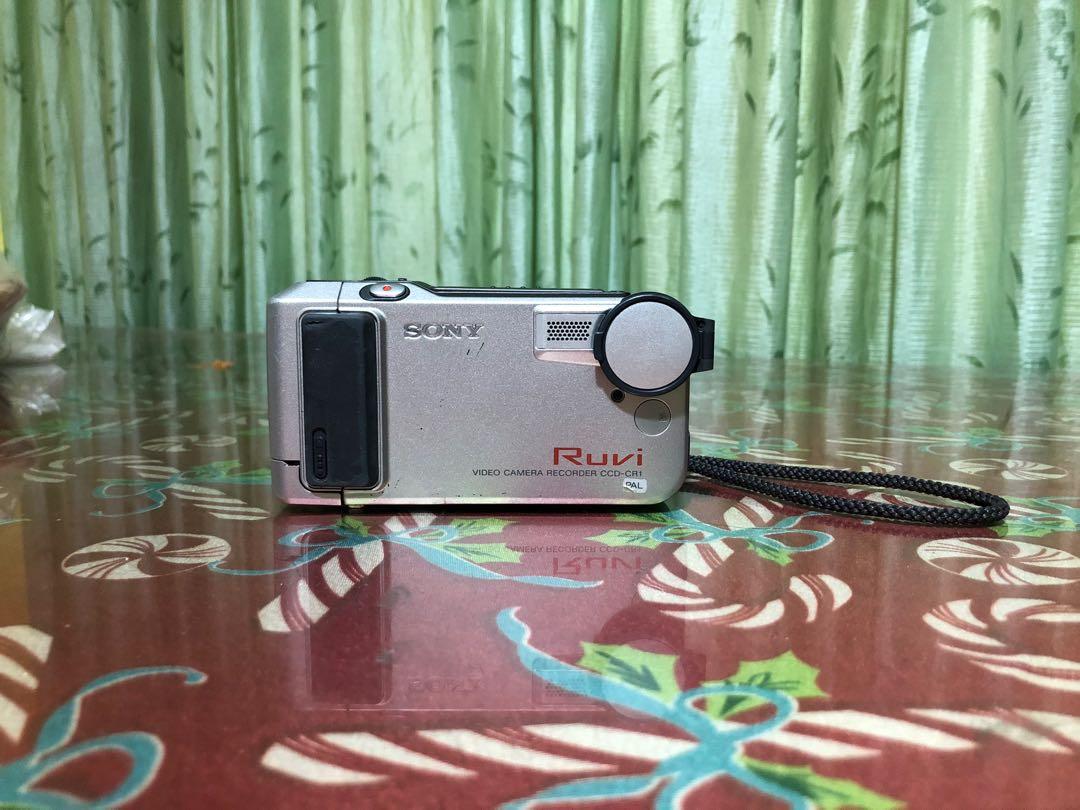 Rare Sony Ruvi Video Camera Recorder, Photography, Video Cameras on ...