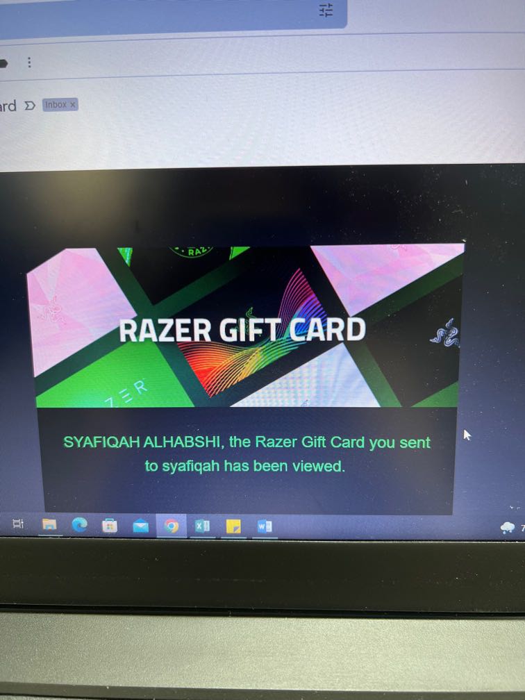 Razor gift card, Video Gaming, Gaming Accessories, Game Gift Cards ...