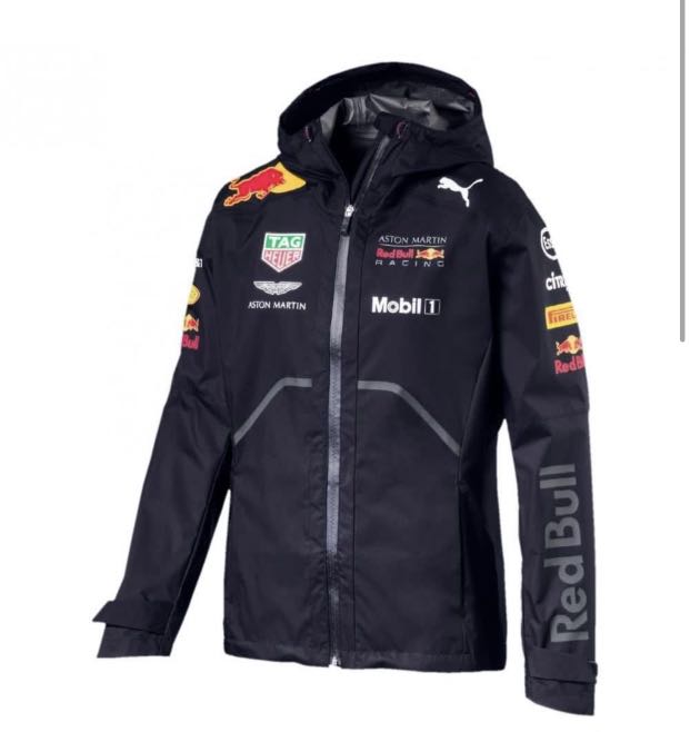 Red Bull Racing OTL Team Rain Jacket, Men's Fashion, Coats, Jackets and ...