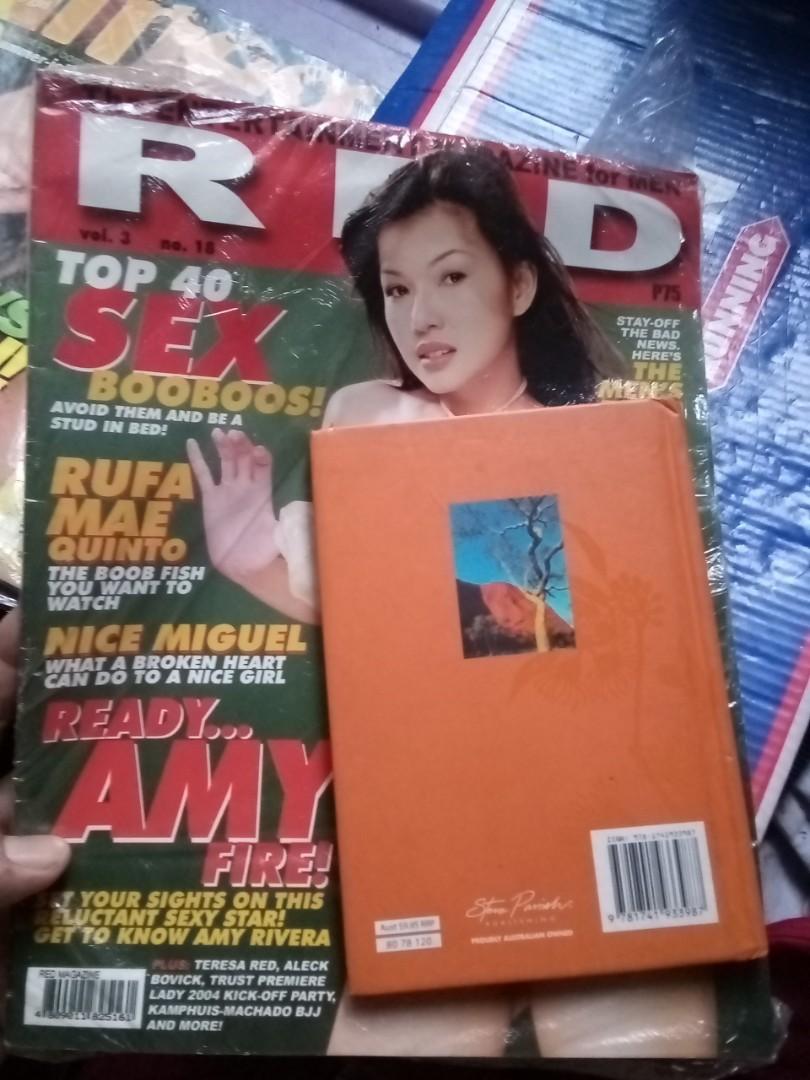 Red magazine amy rivera cover, Hobbies & Toys, Books & Magazines ...