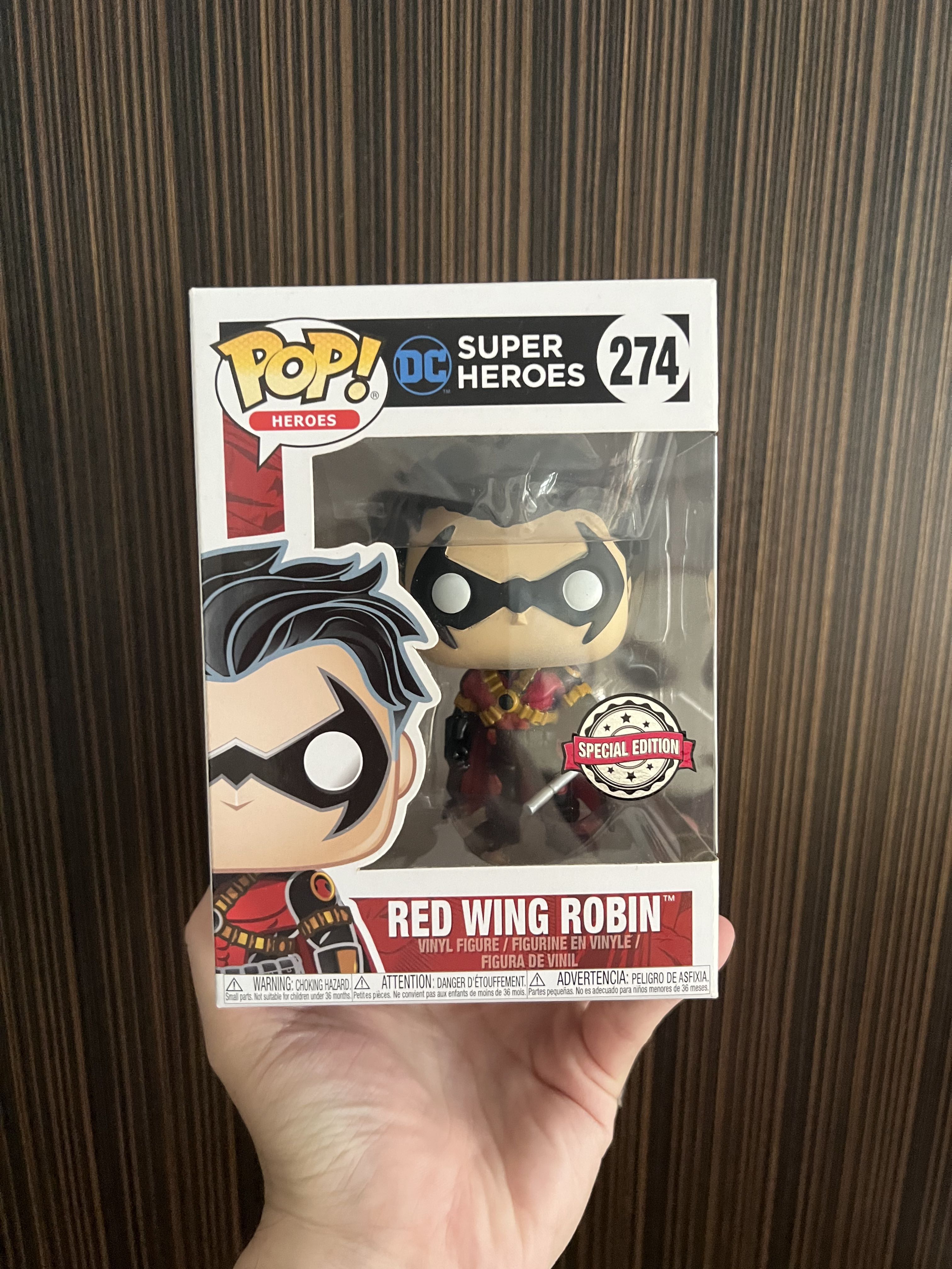 Red Wing Robin Funko, Hobbies & Toys, Toys & Games on Carousell