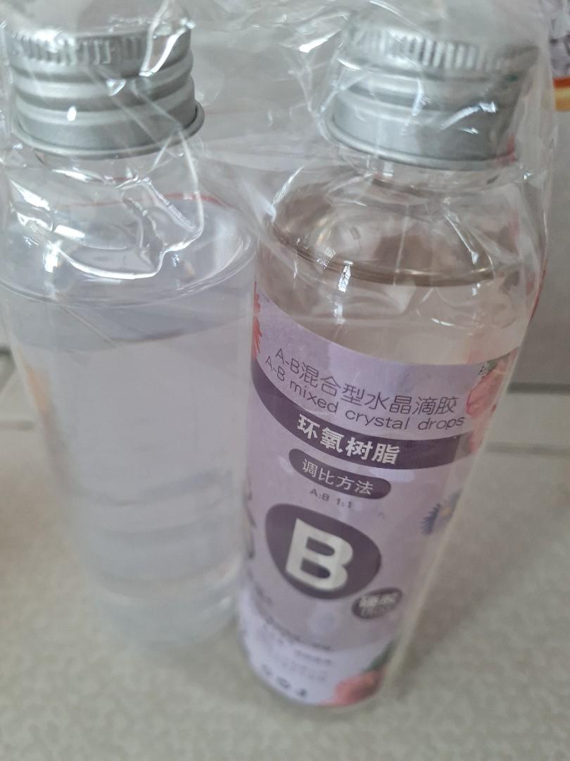 Resin A + B (1 set), Hobbies & Toys, Stationery & Craft, Craft Supplies ...